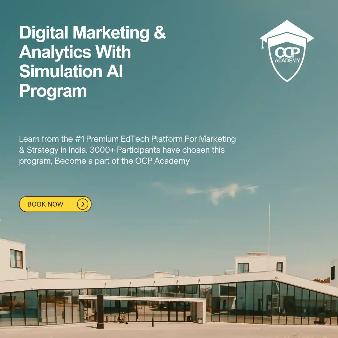 Digital Marketing & Analytics With Simulation AI Program in India